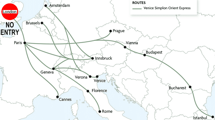 British Orient Express connection ended by Brexit - Hospitality ...